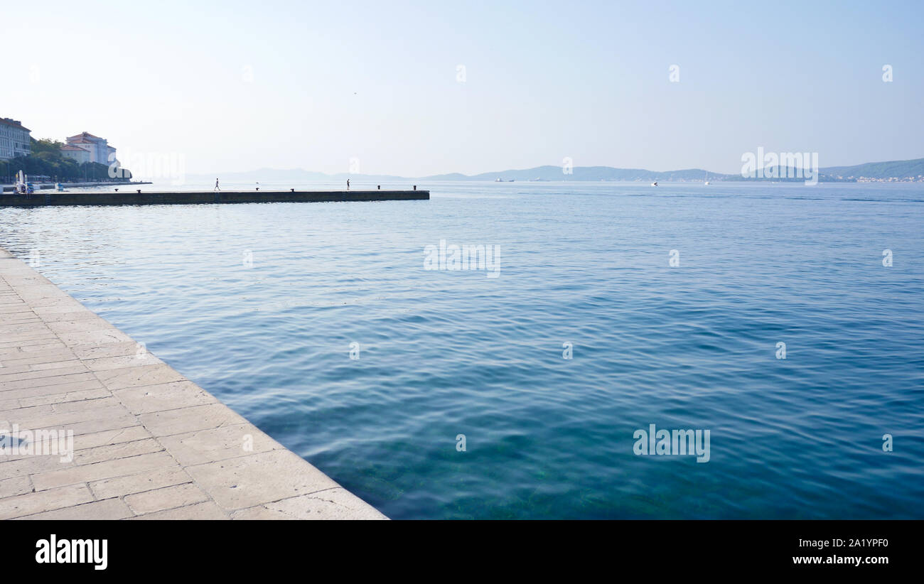 Croatia, Ancient buildings at Zadar and Dubrovnik old town Stock Photo ...