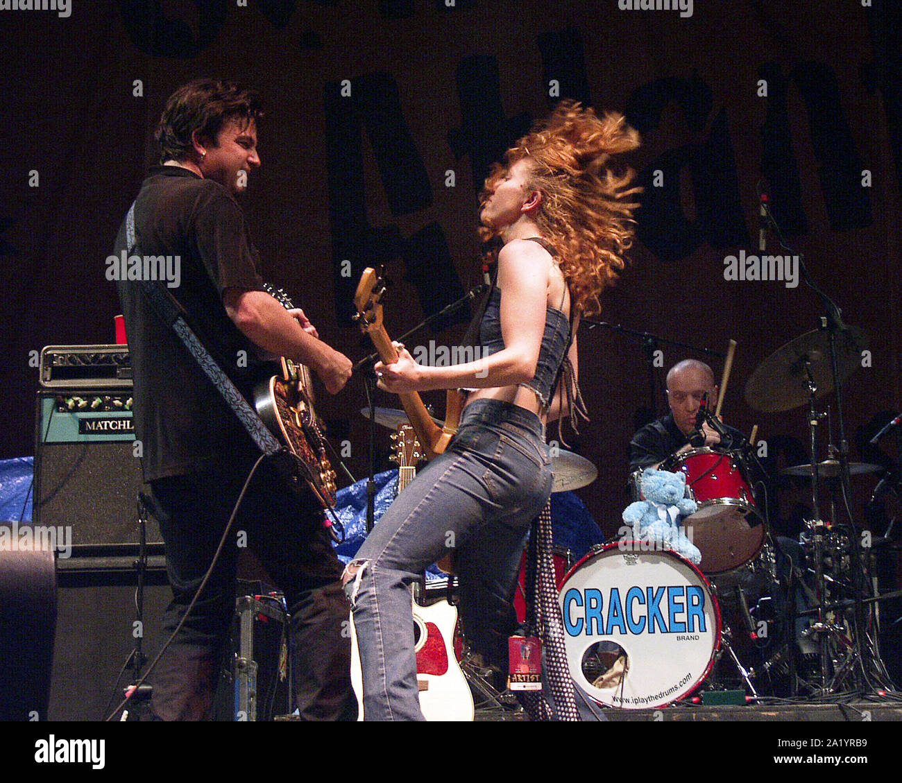 AUGUST 2: Johnny Hickman, Brandy Wood, and Frank Funaro of Cracker ...