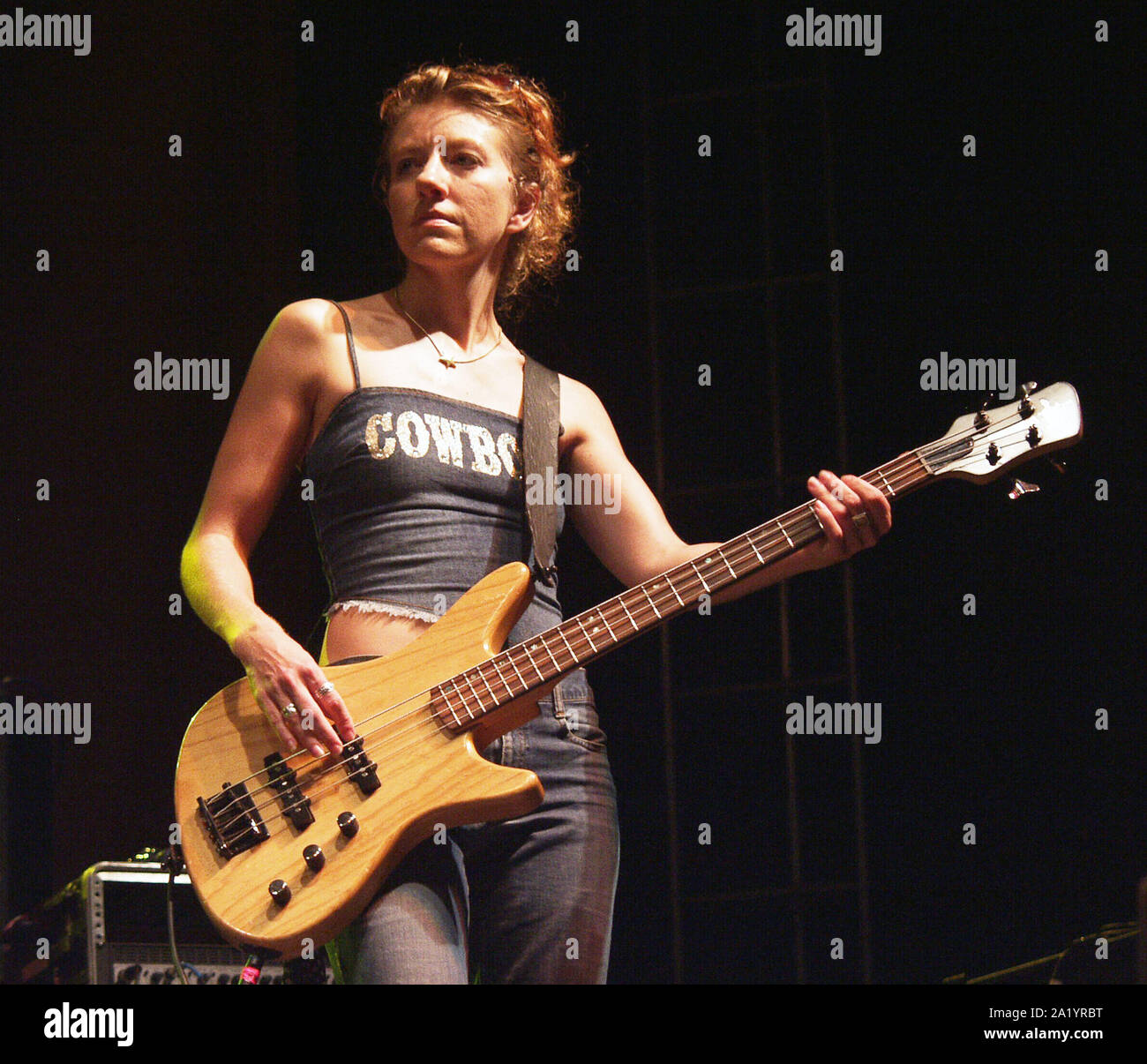 AUGUST 2: Brandy Wood of Cracker performs at Star 94's On The Bricks ...