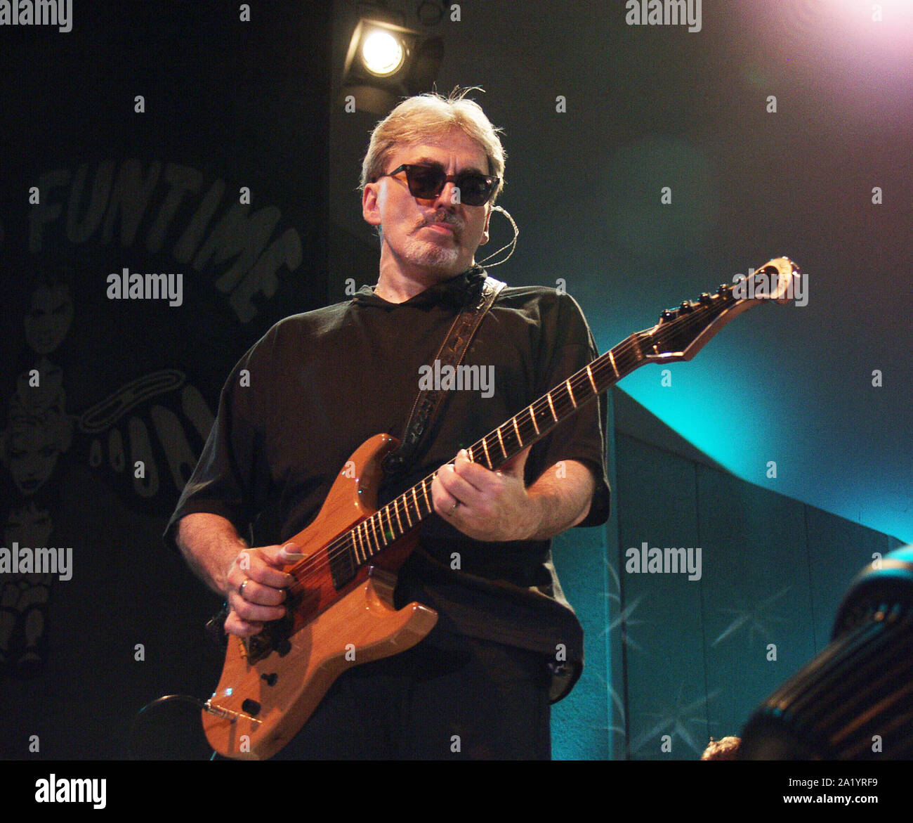 AUGUST 20: Chris Stein of Blondie performs at Chastain Park ...