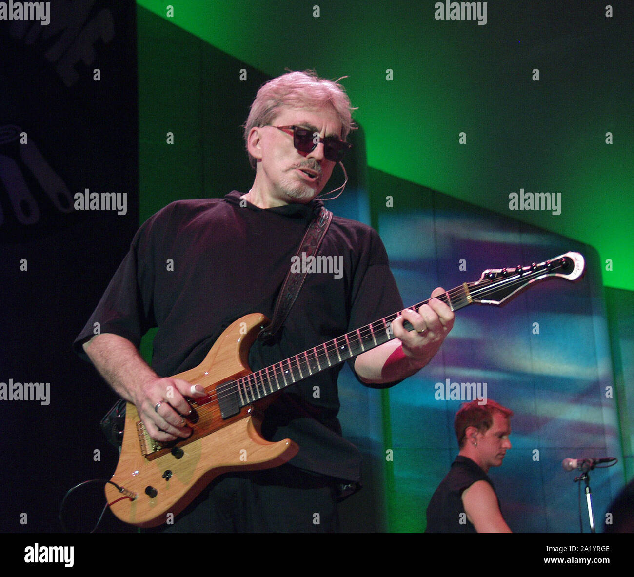 AUGUST 20: Chris Stein of Blondie performs at Chastain Park ...