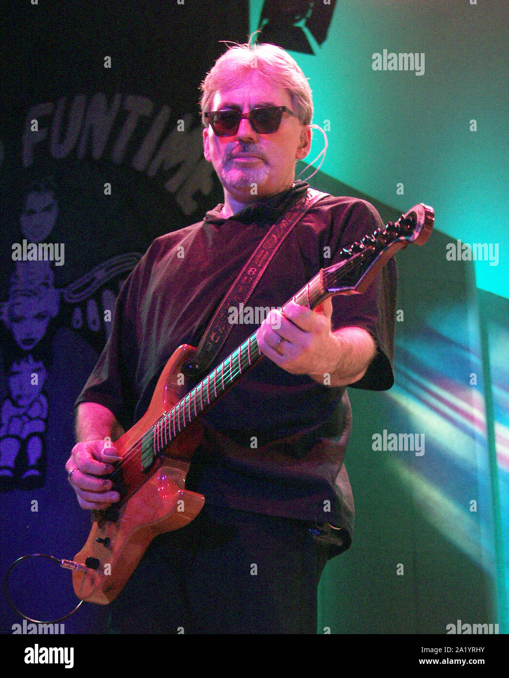 AUGUST 20: Chris Stein of Blondie performs at Chastain Park ...