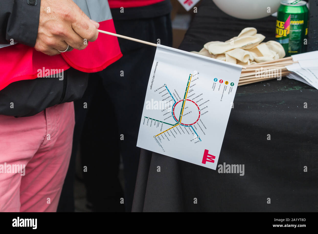 M3 metro map hi-res stock photography and images - Alamy