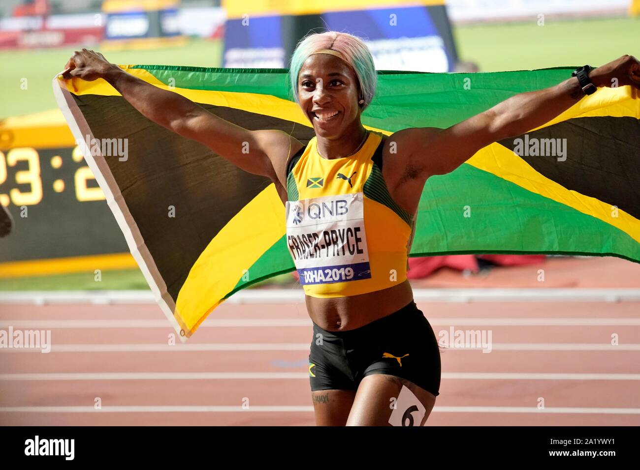 Shelley ann fraser pryce hi-res stock photography and images - Alamy