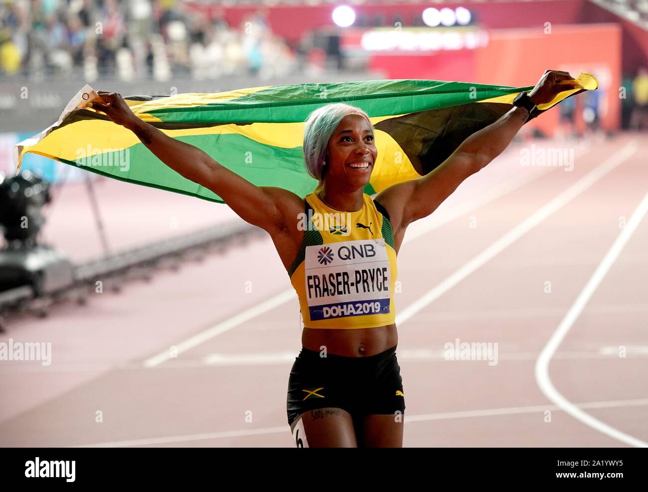 Shelley ann fraser pryce hi-res stock photography and images - Alamy