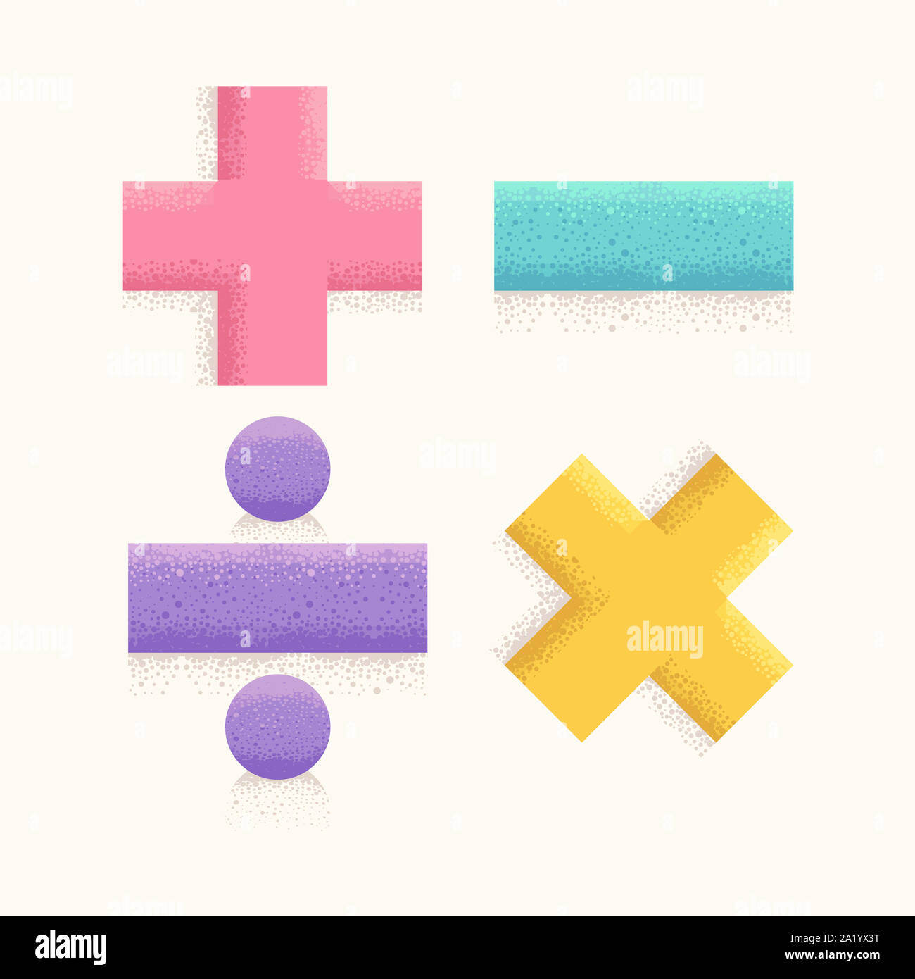 Math operator hi-res stock photography and images - Alamy