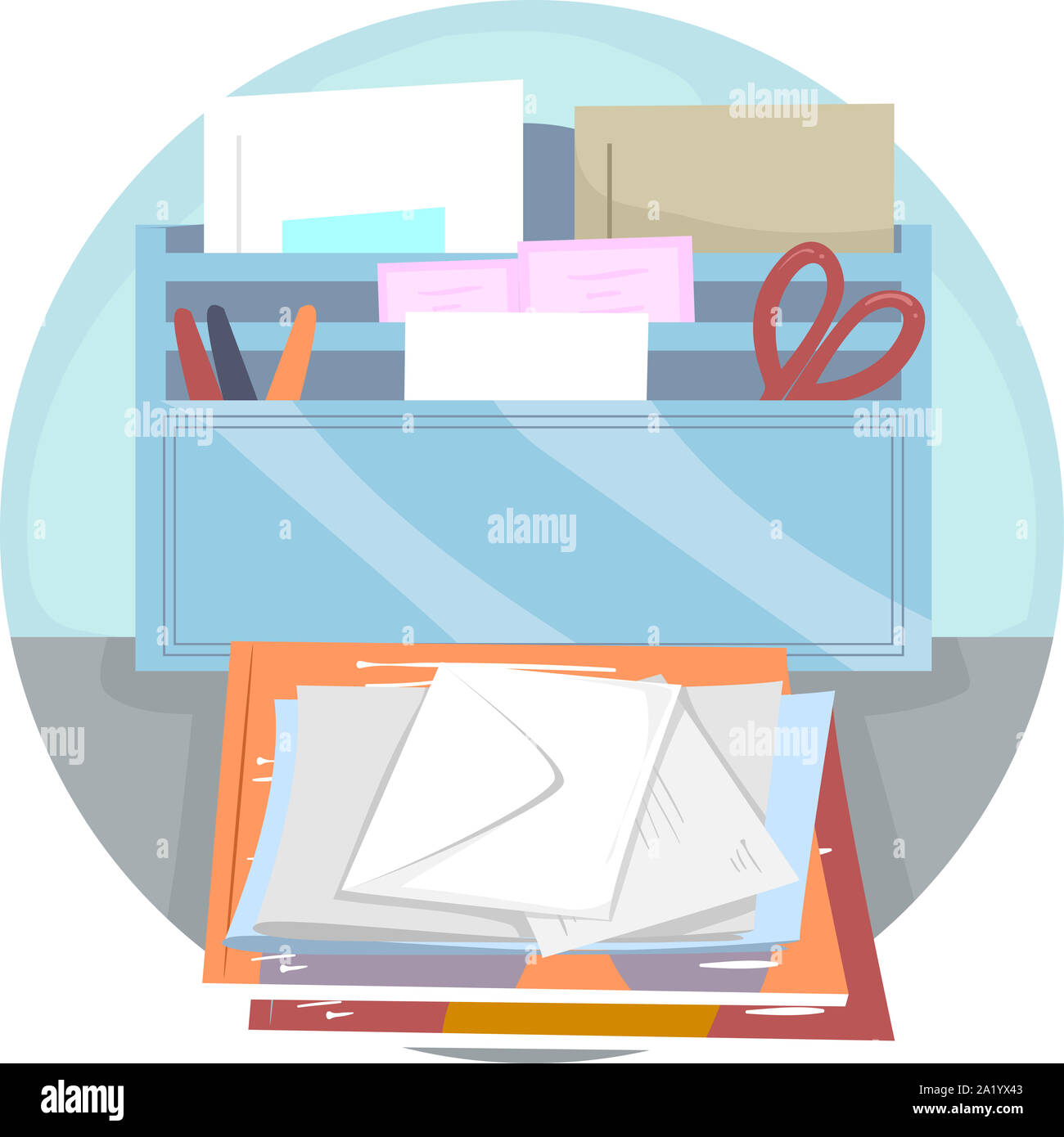 Snail mail cartoon hi-res stock photography and images - Alamy