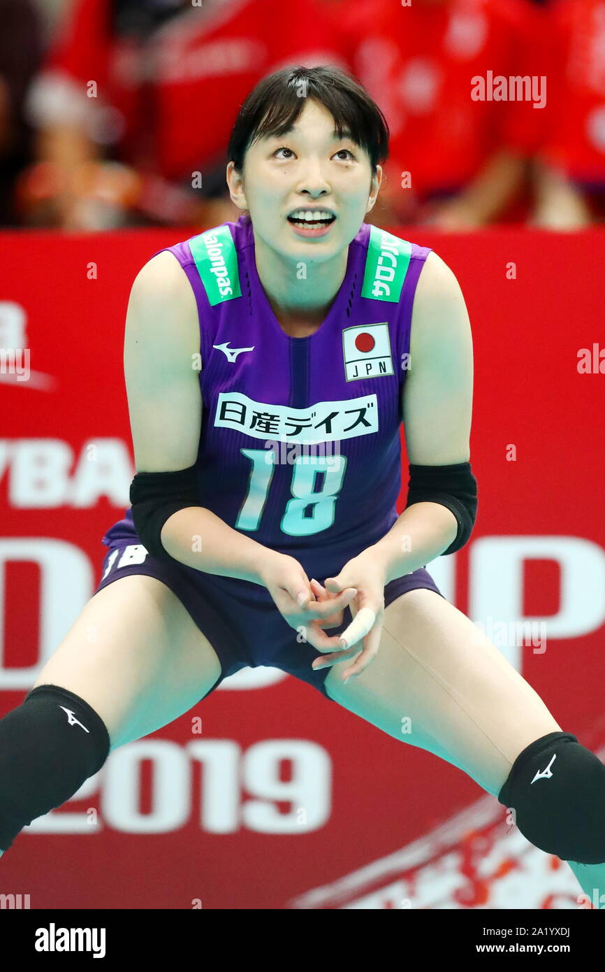 Osaka, Japan. 29th Sep, 2019. Akane Yamagishi (JPN) Volleyball : 2019 ...