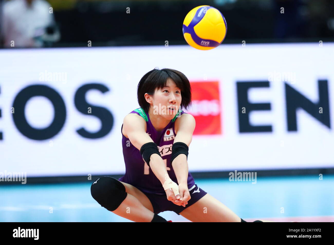 Osaka, Japan. 29th Sep, 2019. Mako Kobata (JPN) Volleyball : 2019 FIVB ...