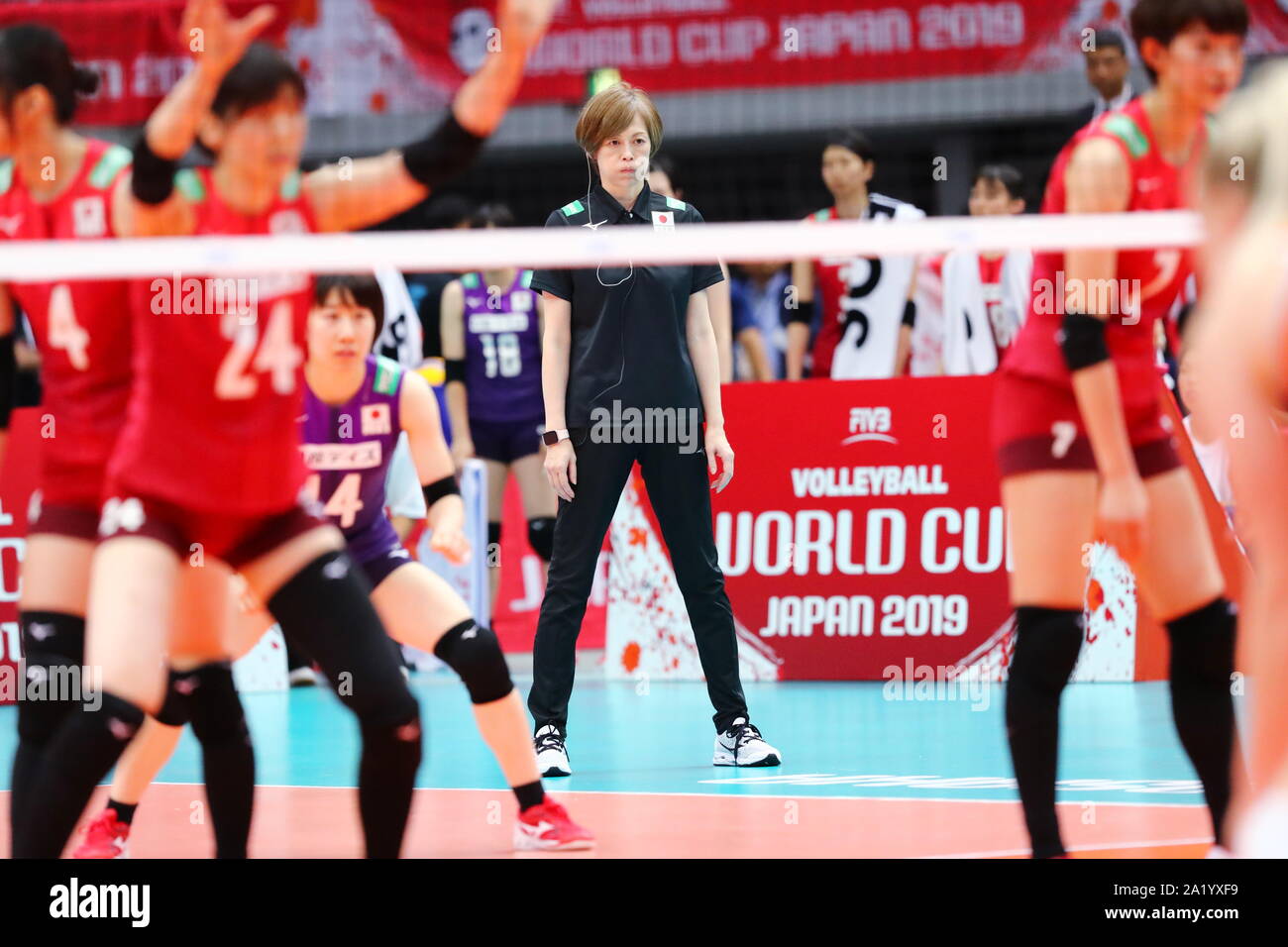Osaka, Japan. 29th Sep, 2019. Kumi Nakada (JPN) Volleyball : 2019 FIVB ...