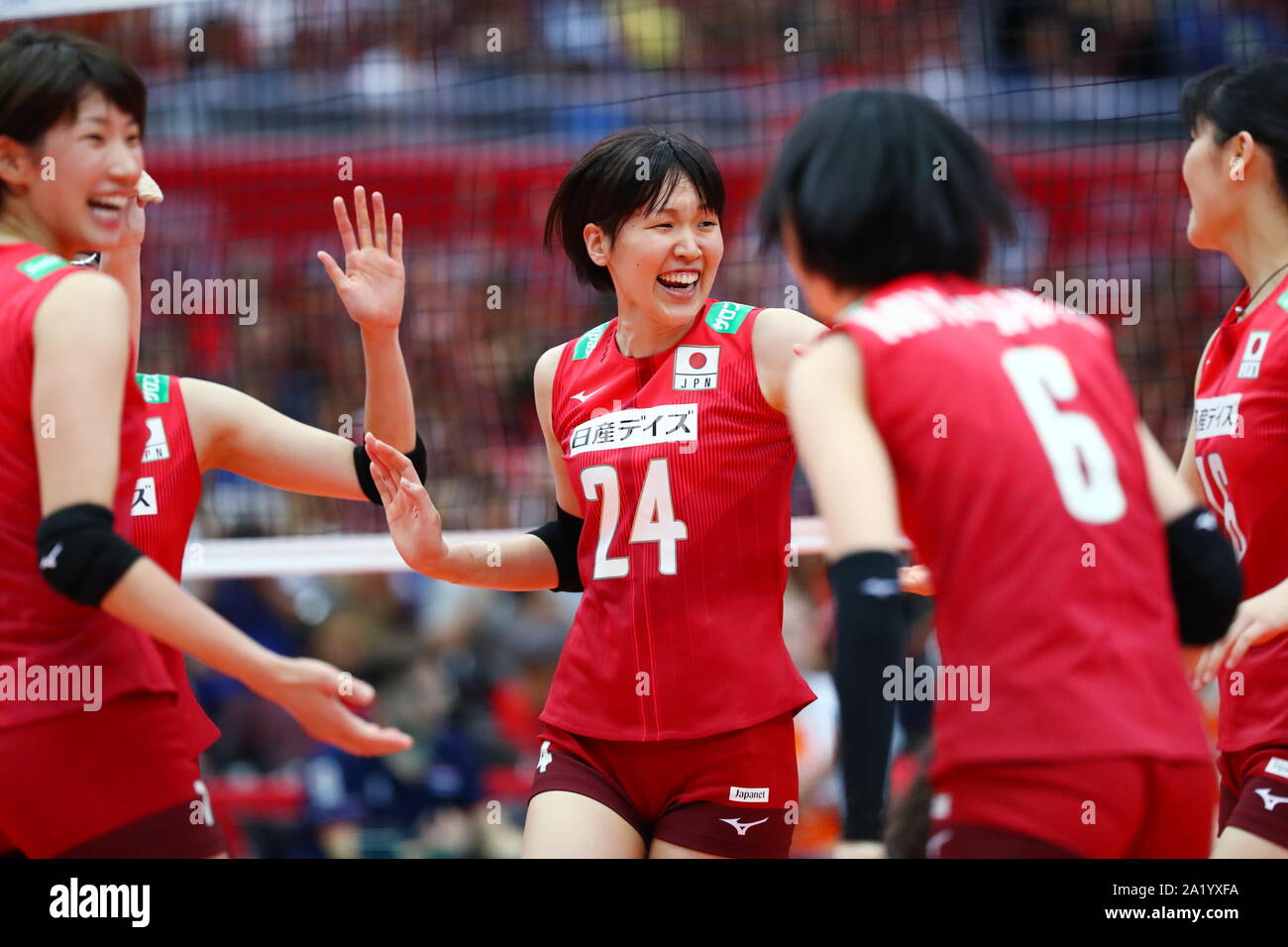 Osaka, Japan. 29th Sep, 2019. Aika Akutagawa (JPN) Volleyball : 2019 ...