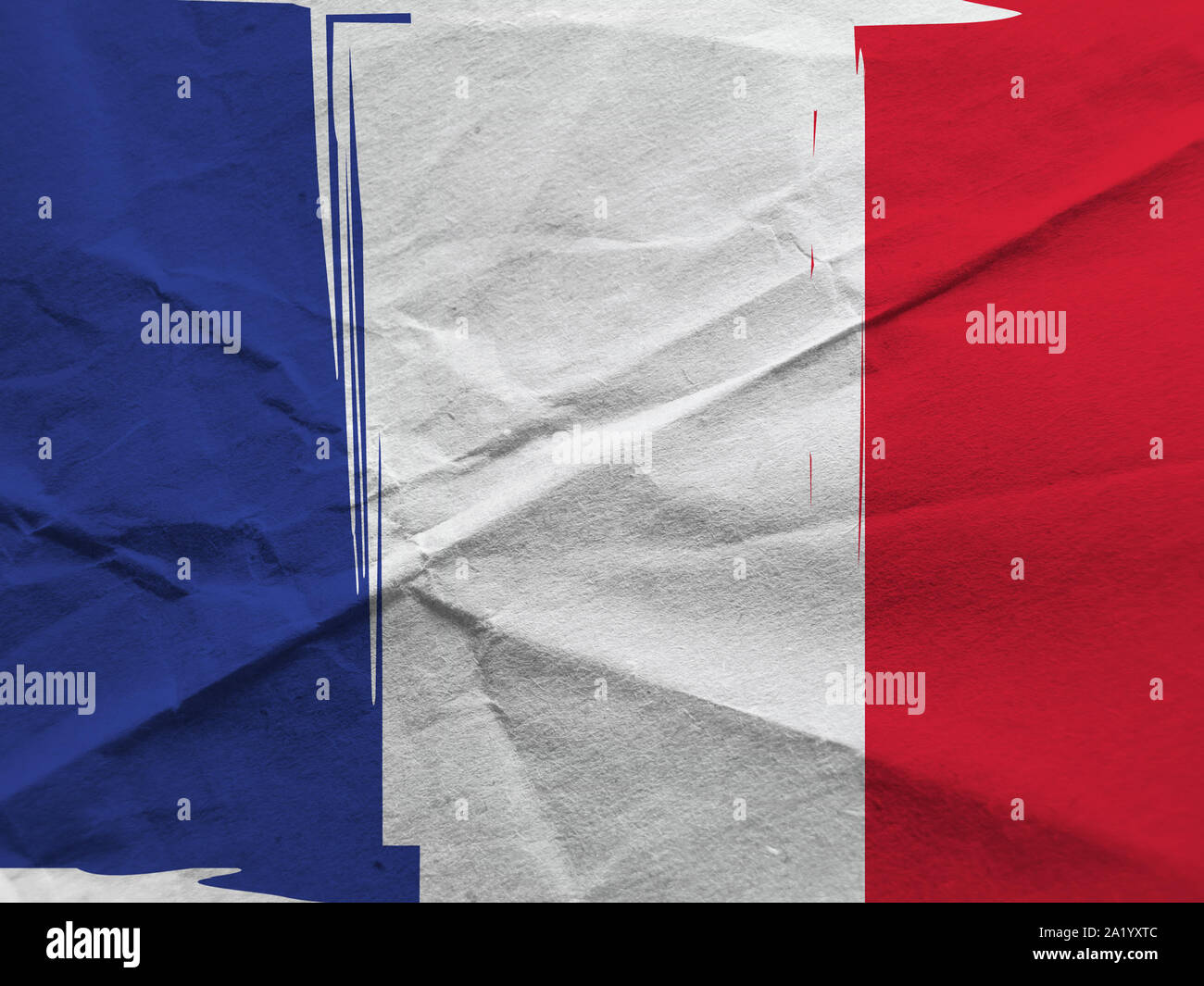 Grunge FRANCE flag or banner Stock Photo - Alamy