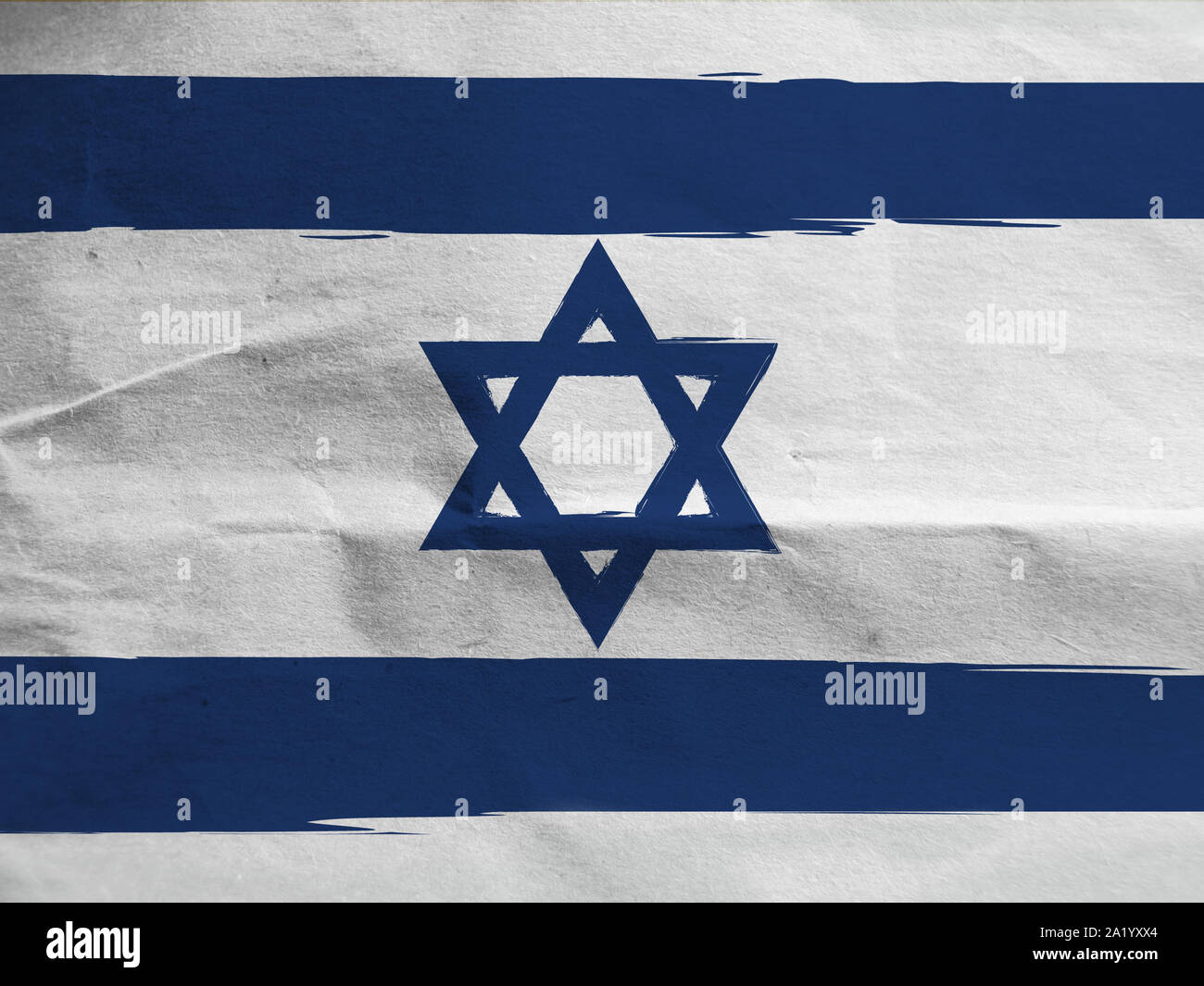 abstract ISRAEL flag or banner Stock Photo - Alamy