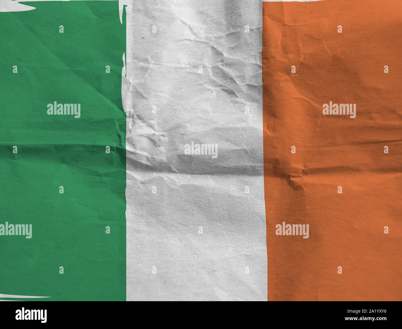 Grunge irish flag hi-res stock photography and images - Alamy