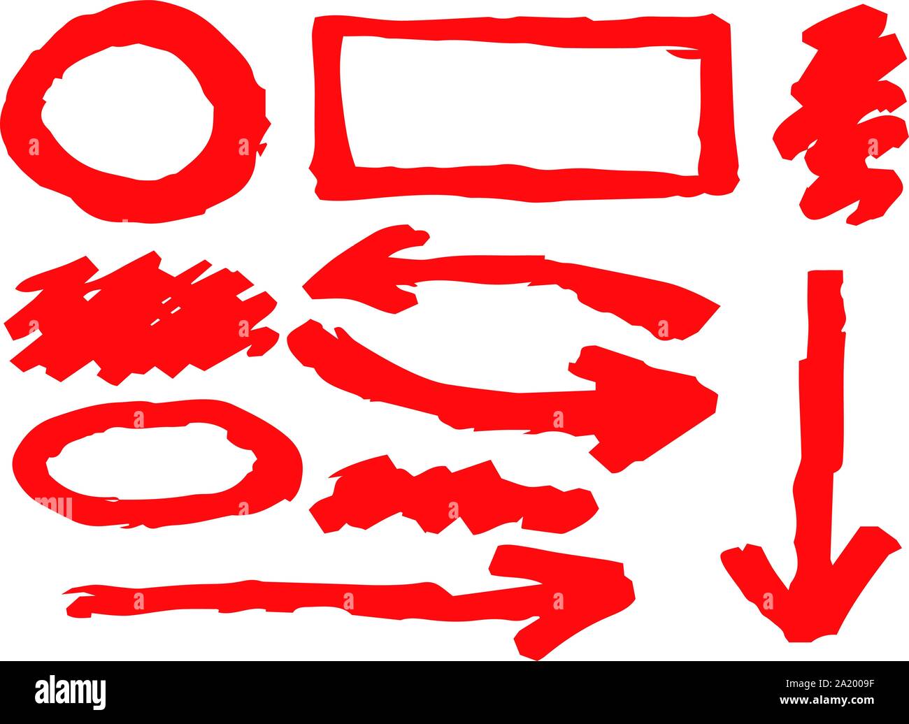 This is a illustration of a Gold sign written with a brush set Stock ...