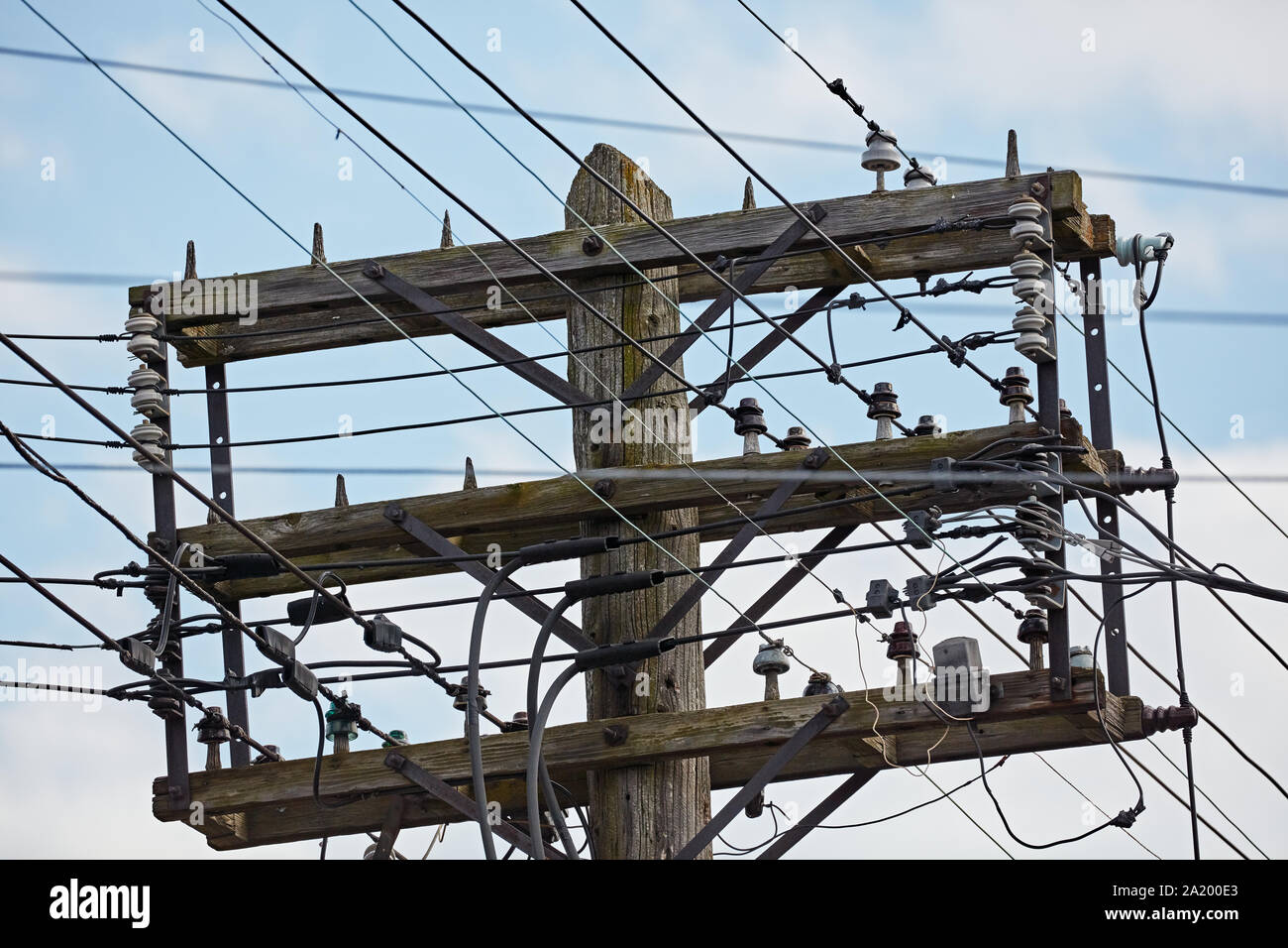 Electrical Poles City High Resolution Stock Photography and Images - Alamy