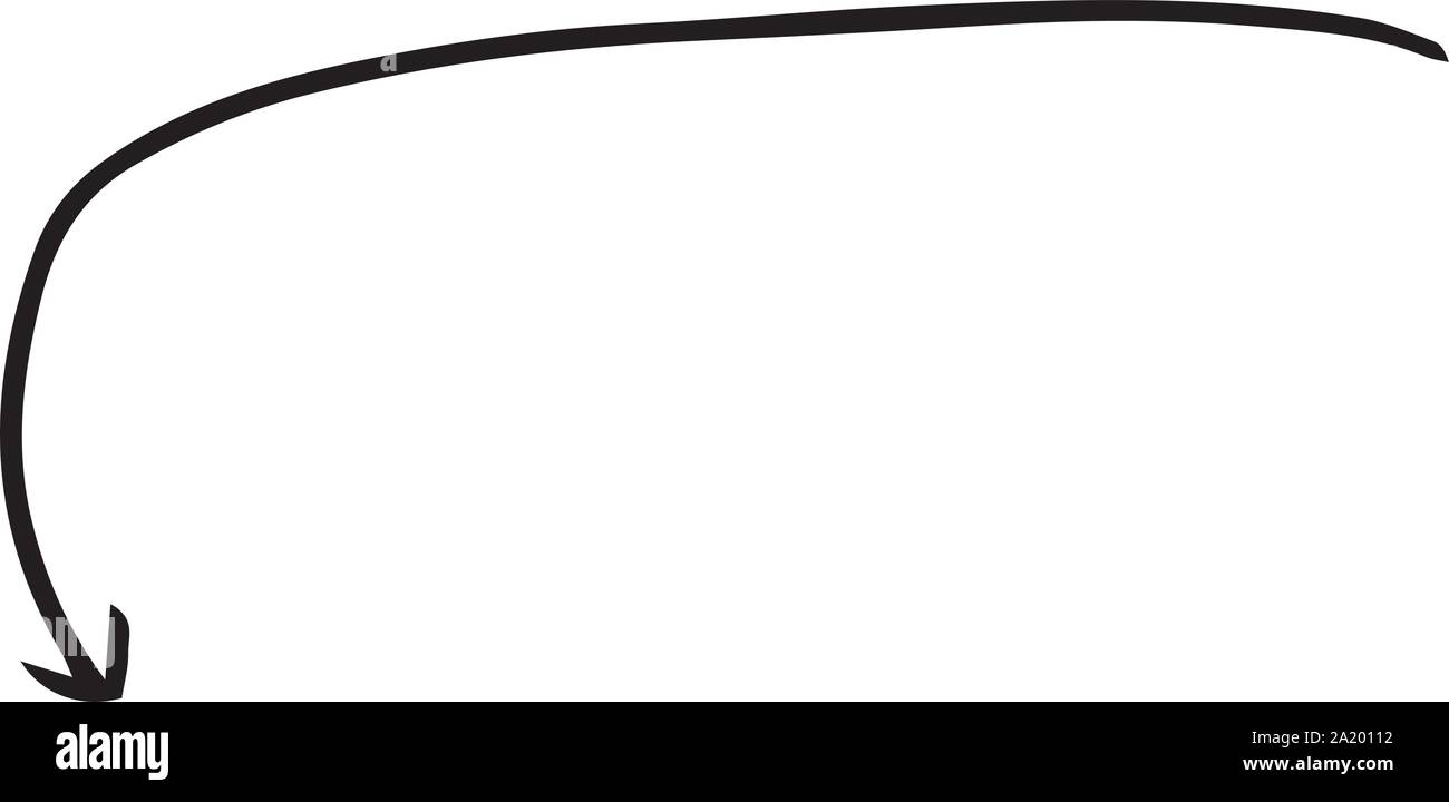 This is a illustration of Simple thin arrow variation illustration ...