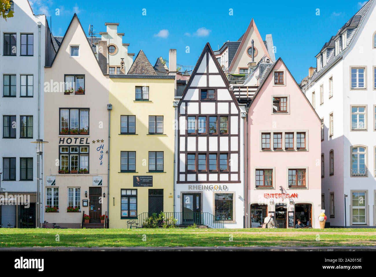 Old Buildings in Cologne, Germany Stock Photo - Alamy