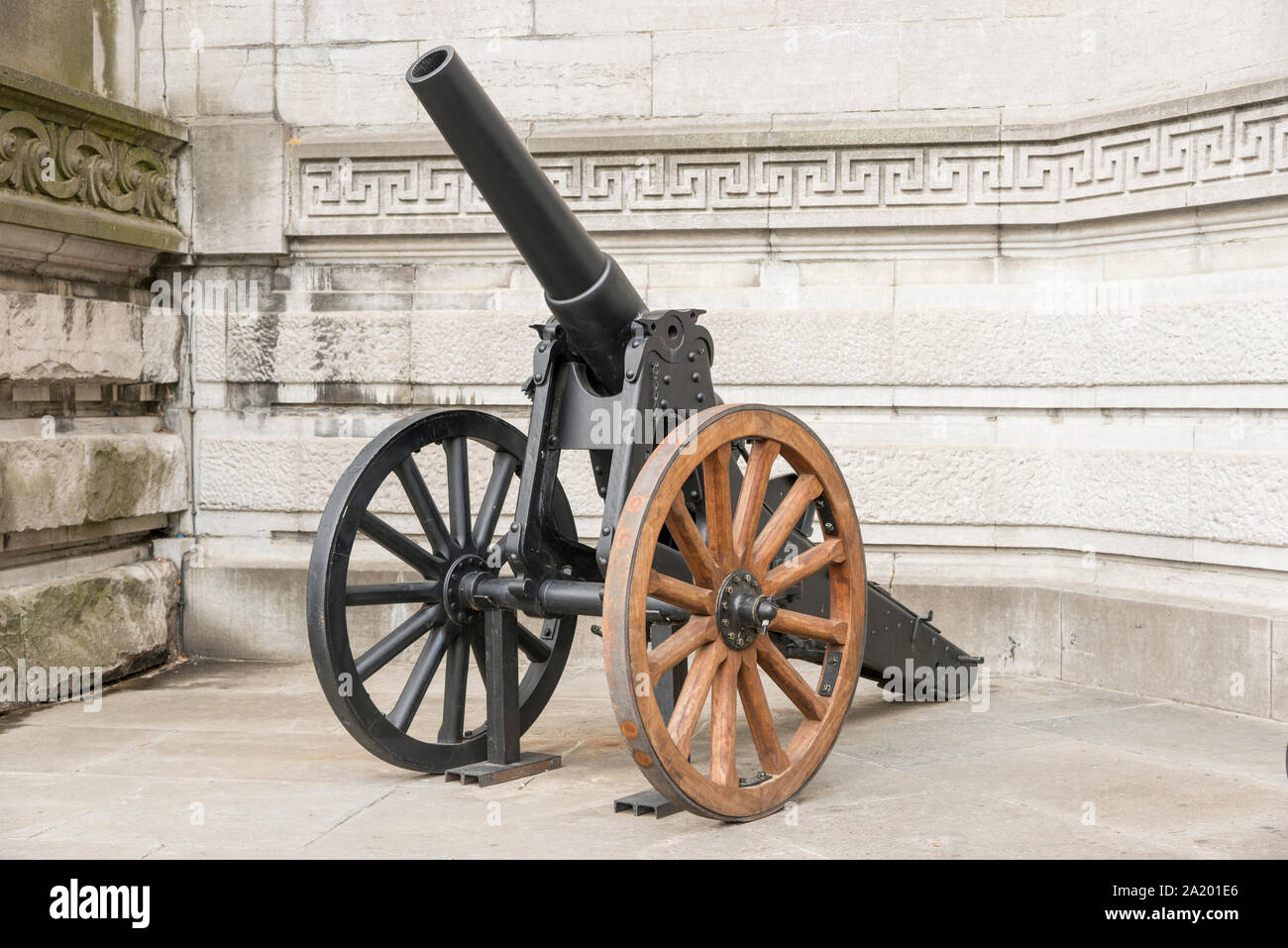 Cannon at Royal Museum of the Armed Forces and Military History Stock ...