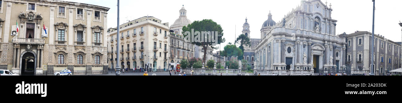Italy, Catania ancient building and infrastructure Stock Photo - Alamy