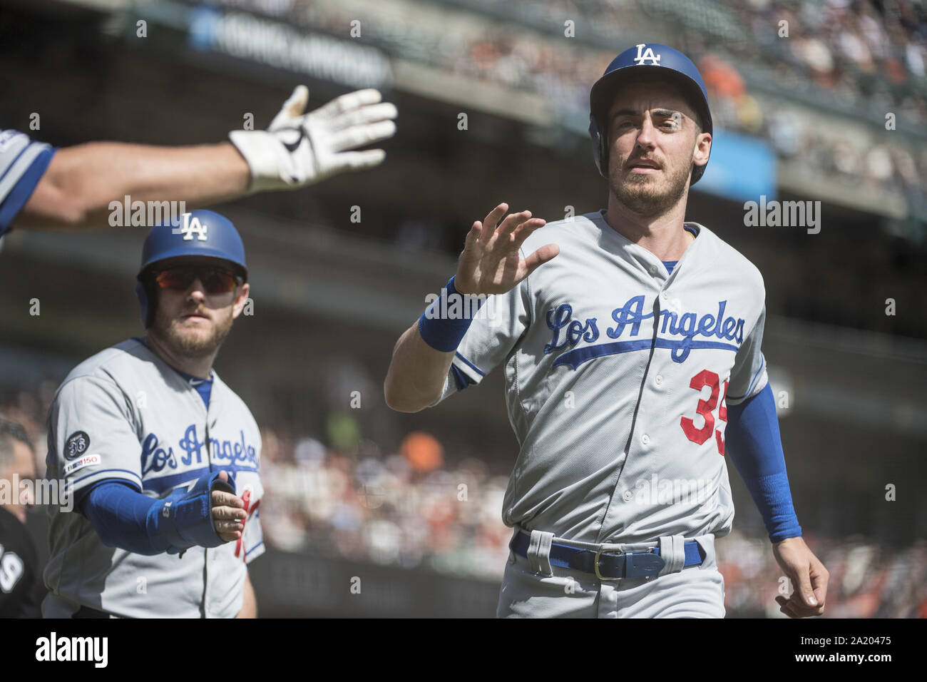 Cody bellinger september 2019 hi-res stock photography and images - Alamy