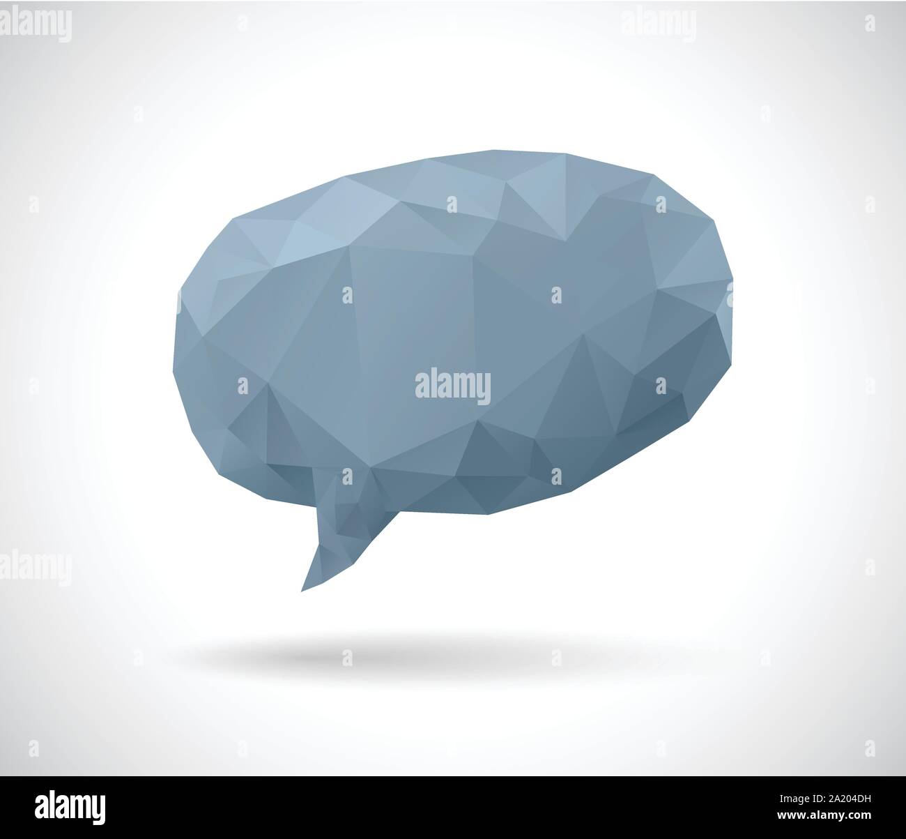 Grey blue triangles background Stock Vector Images - Alamy