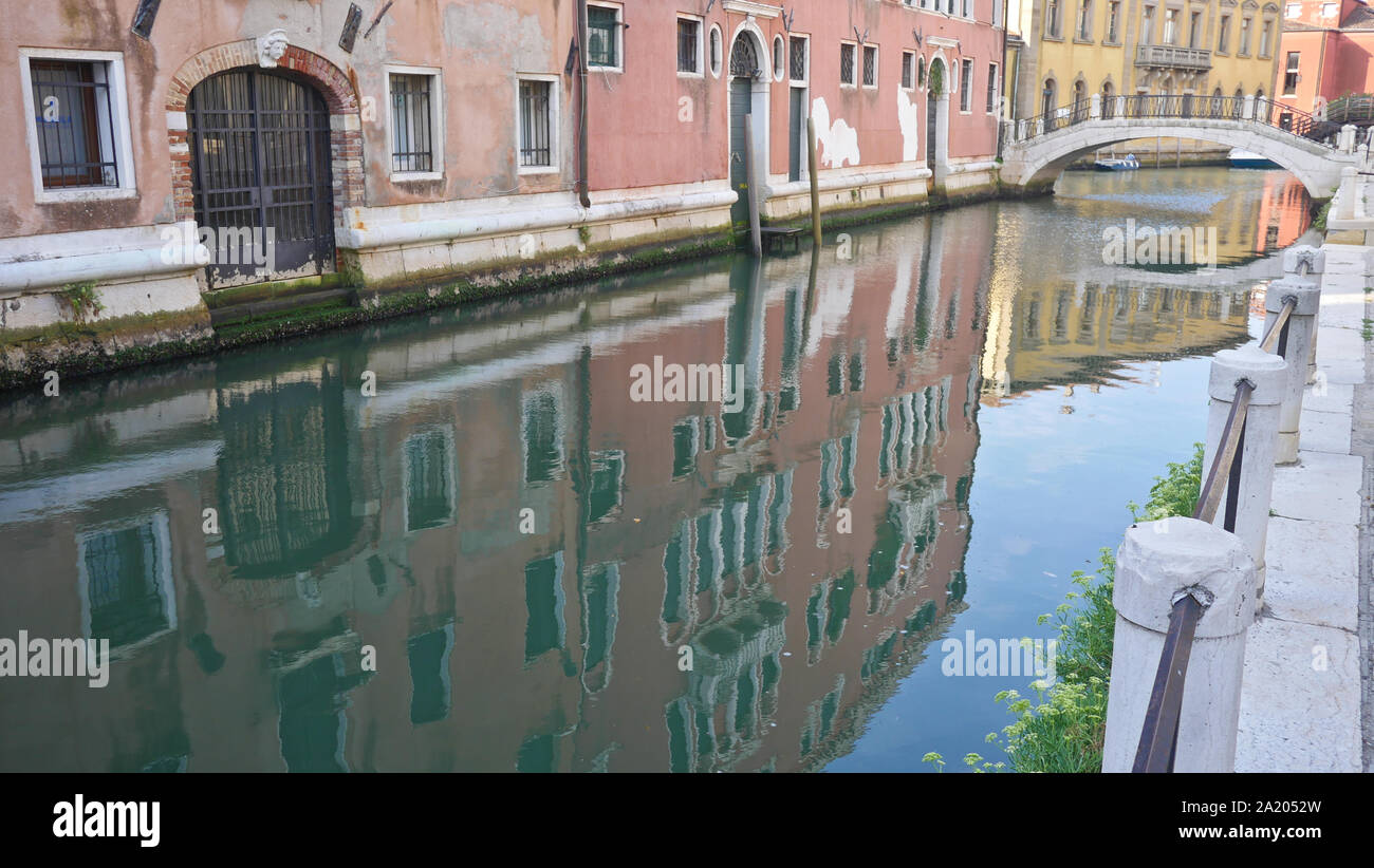 Italy, Venice ancient building and infrastructure Stock Photo - Alamy