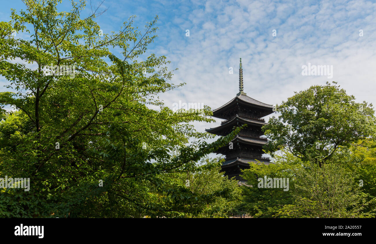 Toji temple located in Kyoto, Japan. Toji temple is a Buddhist temple ...