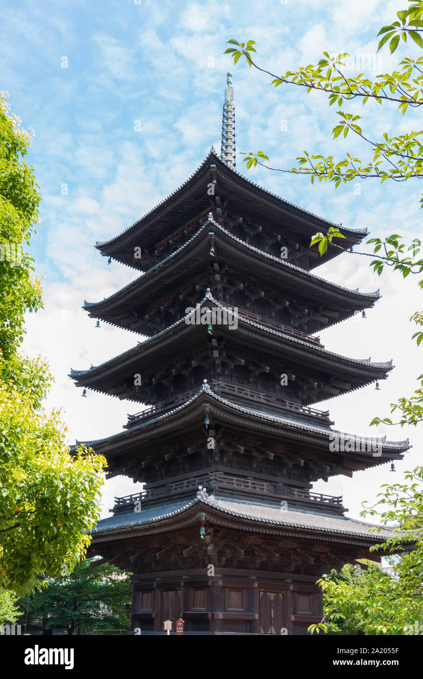 Toji temple located in Kyoto, Japan. Toji temple is a Buddhist temple ...