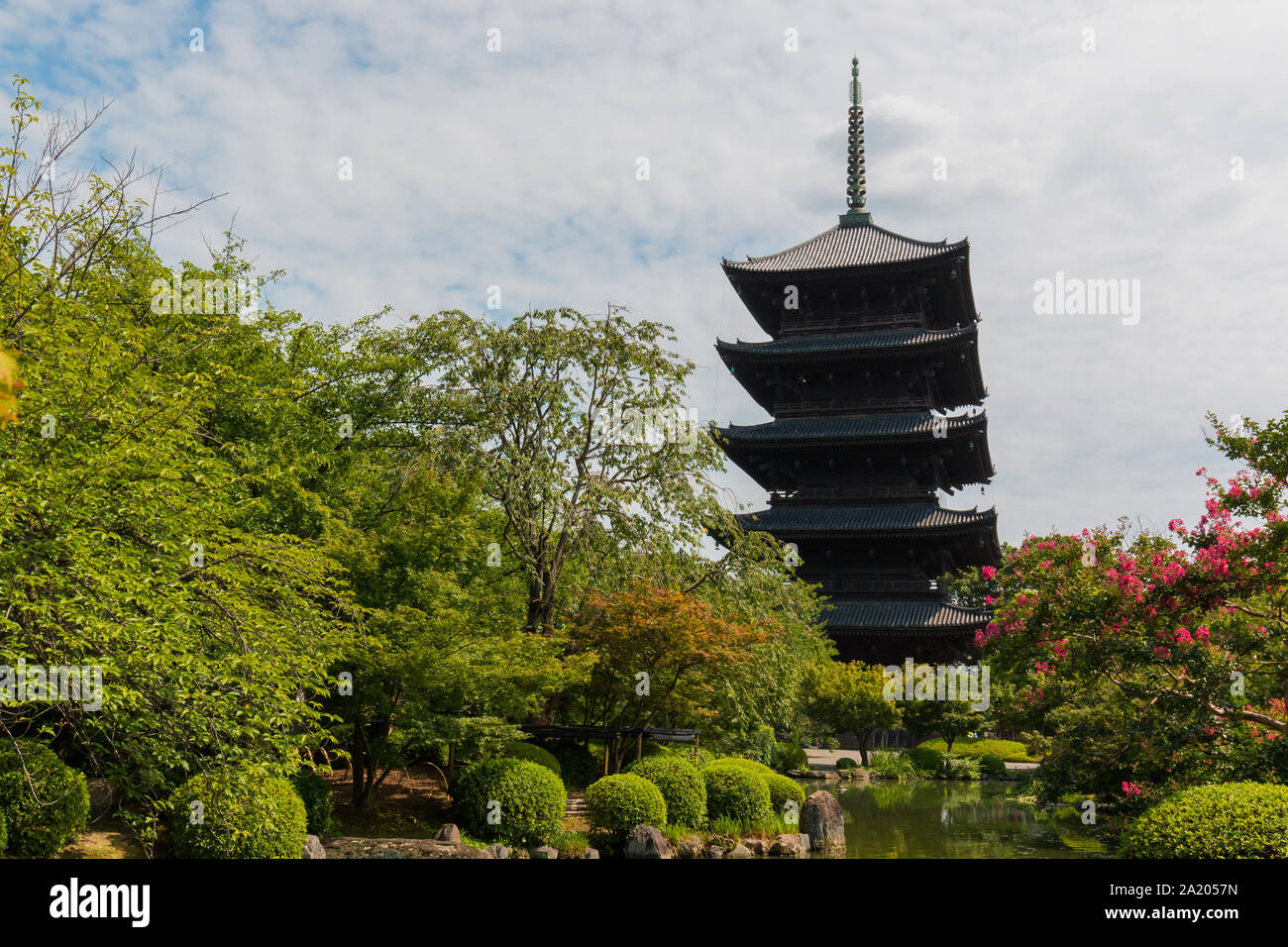 Toji temple located in Kyoto, Japan. Toji temple is a Buddhist temple ...