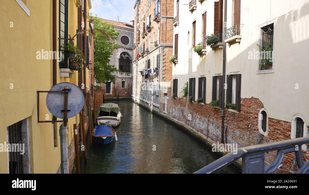 Italy, Venice ancient building and infrastructure Stock Photo - Alamy