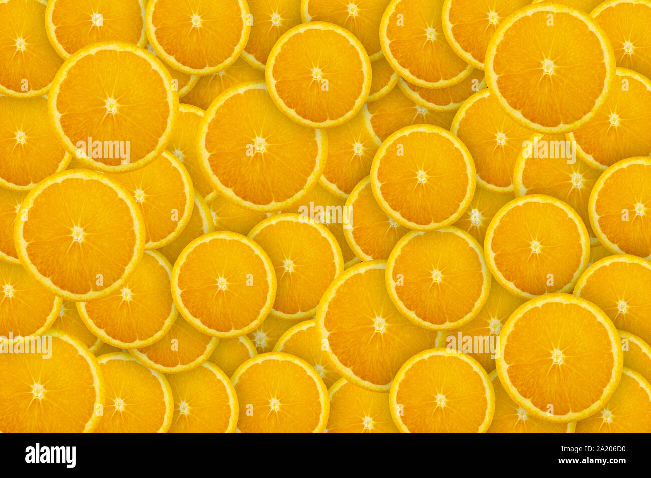 Slices of orange background. Background and pattern concept Stock Photo ...