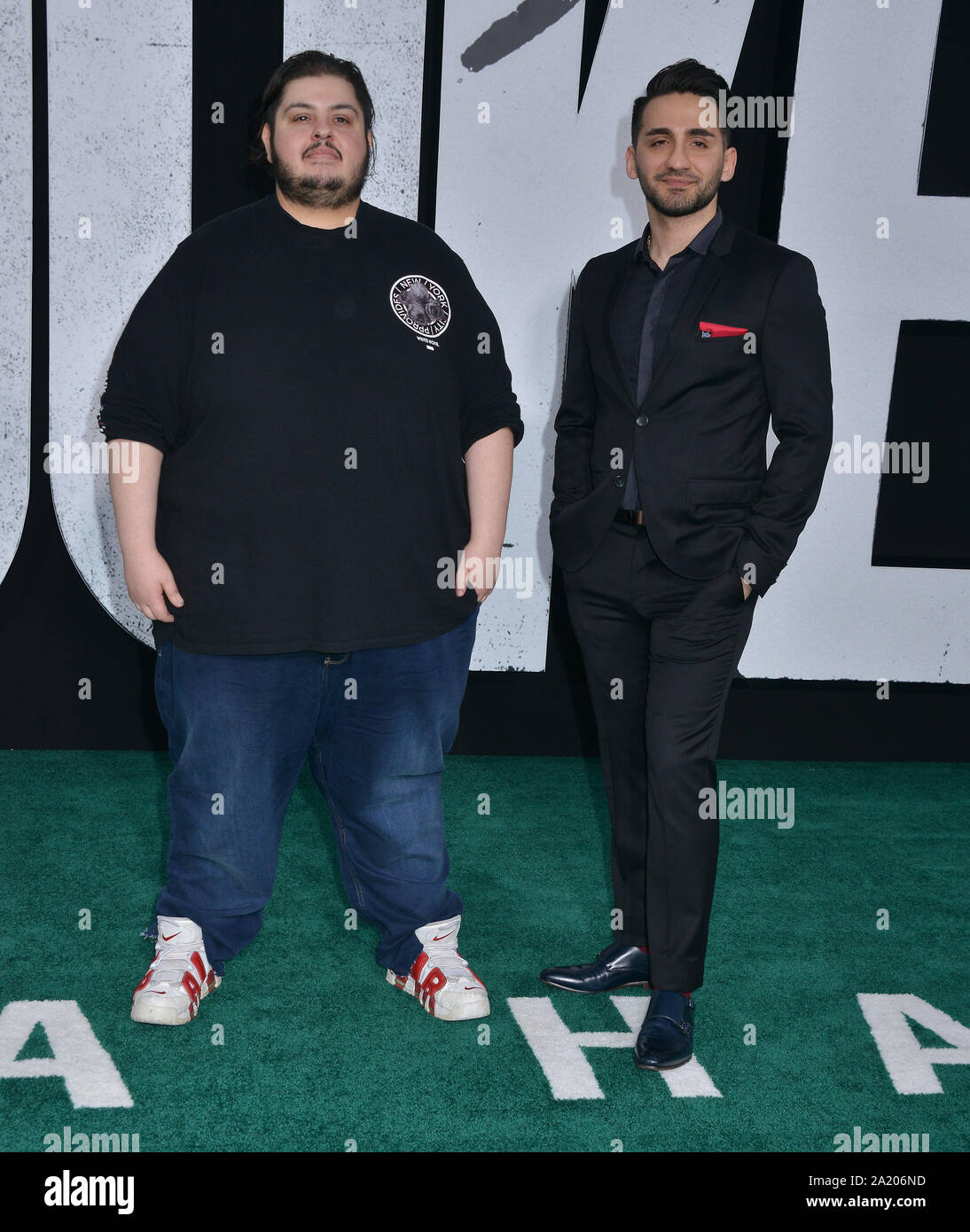 Los Angeles, USA. 29th Sep, 2019. Bosslogic, Amir Anbarestani attends ...