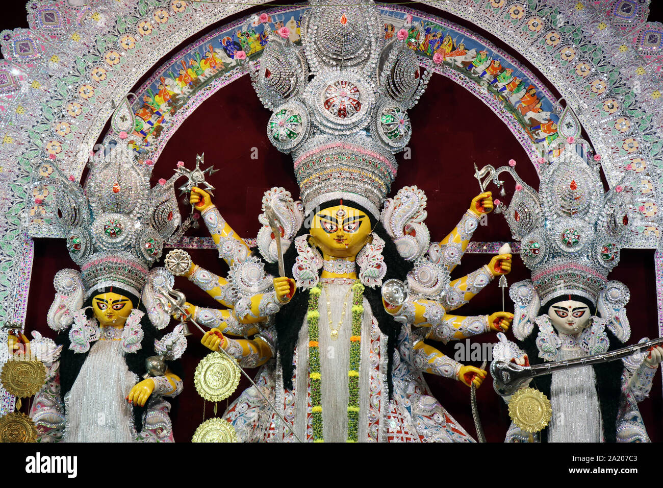 Durga Puja is the greatest festival of India. Durga puja festival ...