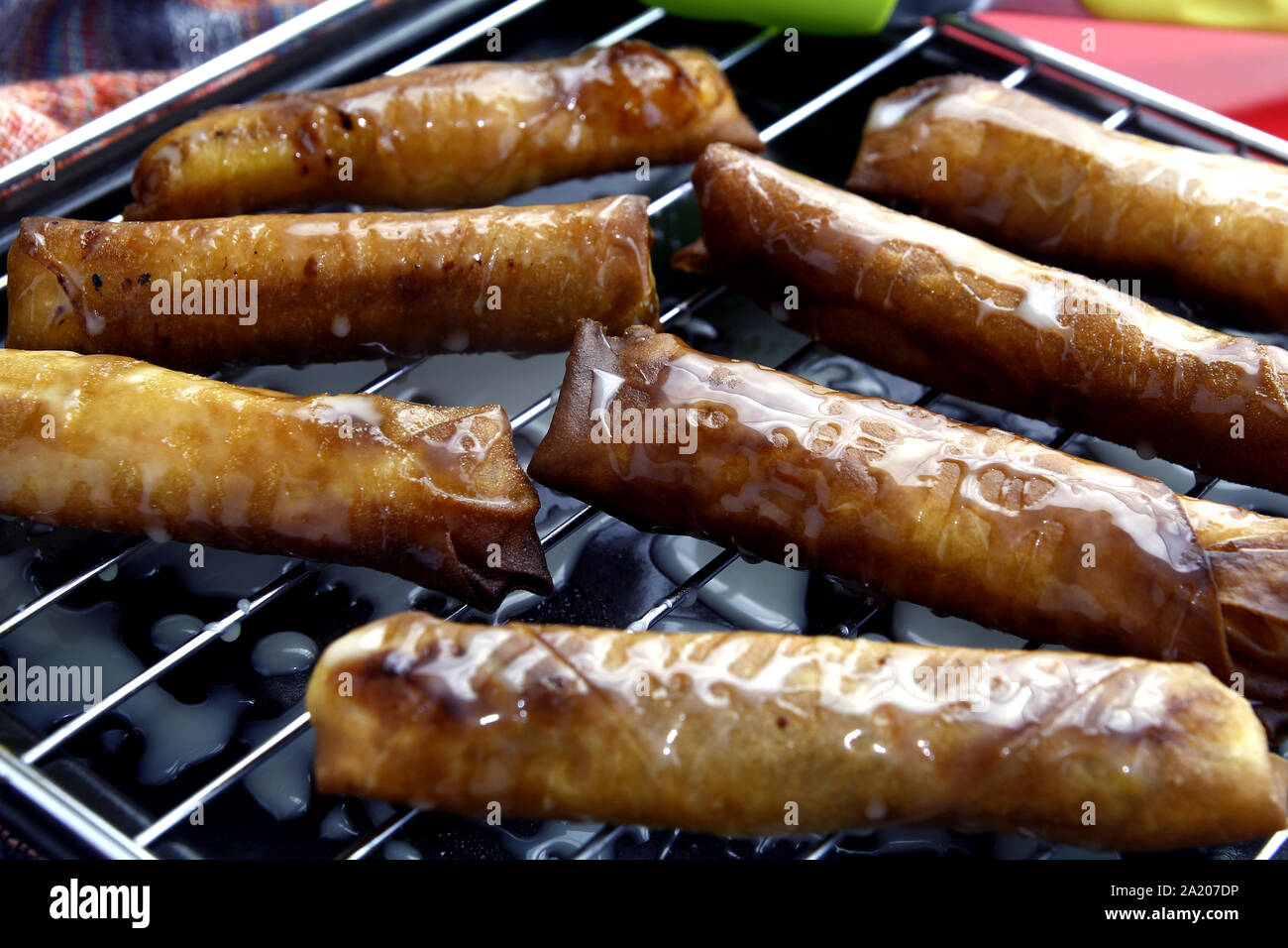 Filipino turon hi-res stock photography and images - Alamy