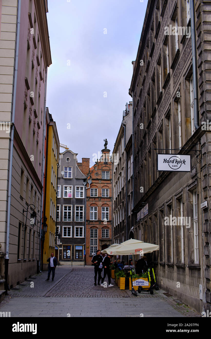 Impressions from Gdańsk (Danzig in German) a port city on the Baltic ...
