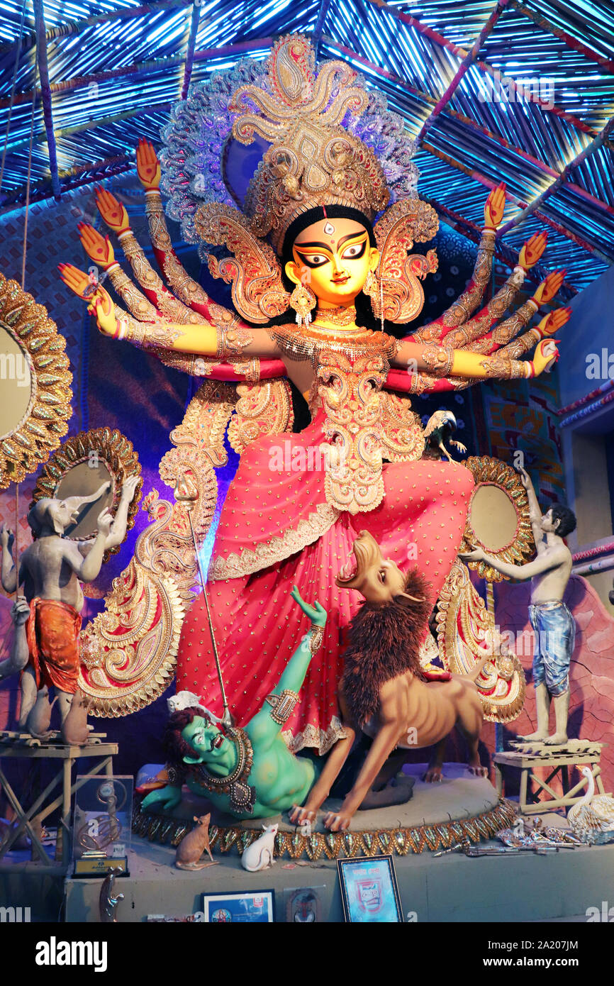 Durga Puja is the greatest festival of India. Durga puja festival ...