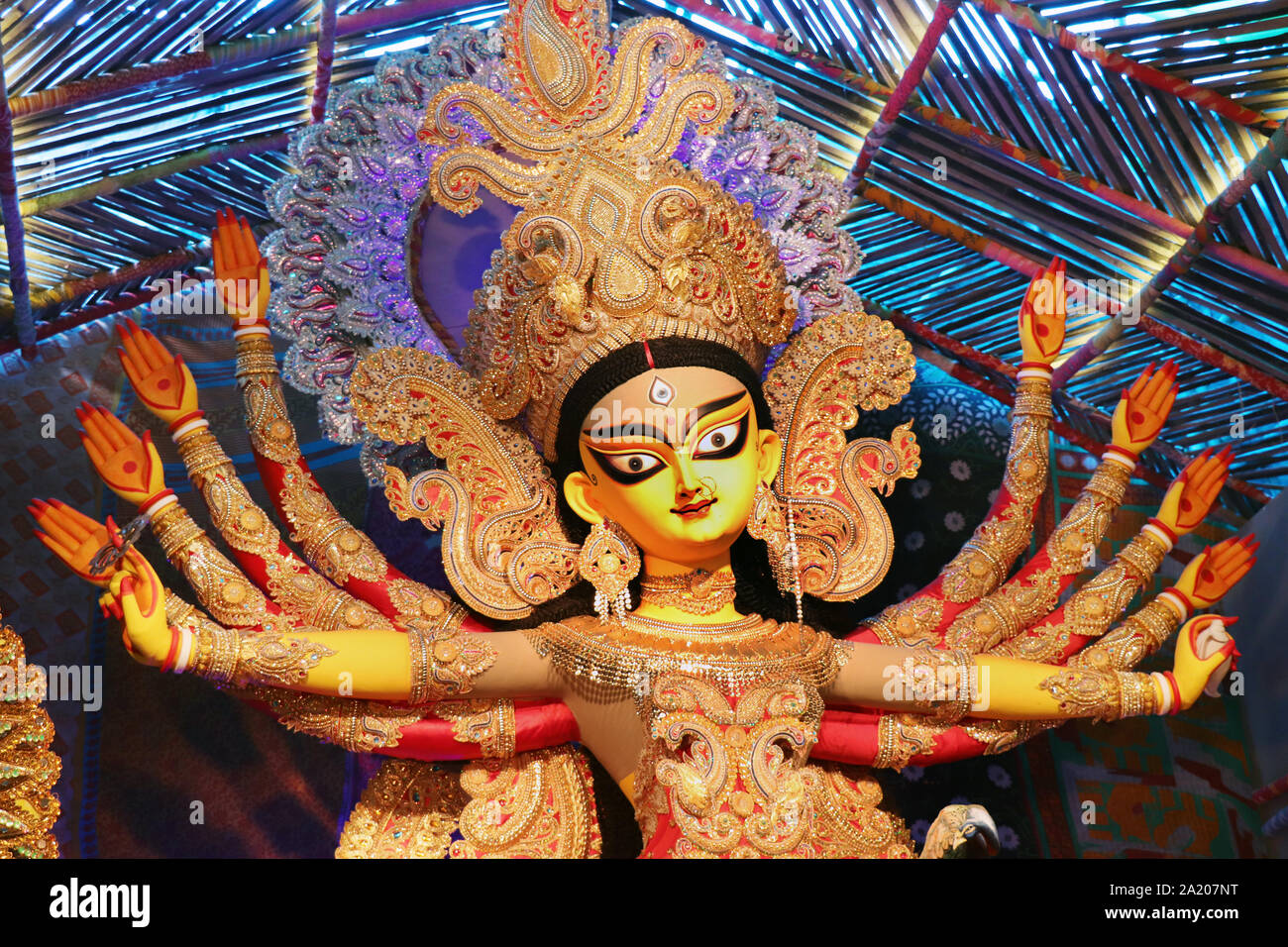 Durga Puja is the greatest festival of India. Durga puja festival ...
