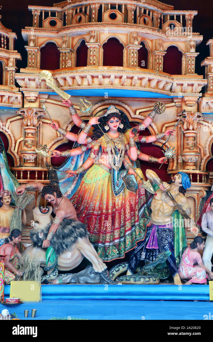 Durga Puja is the greatest festival of India. Durga puja festival ...