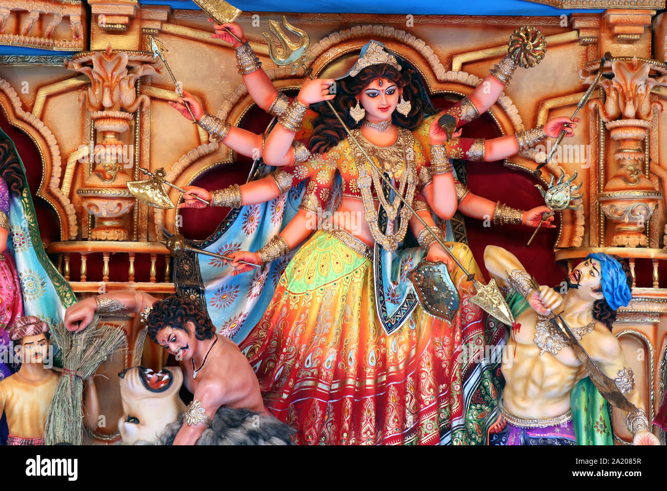 Durga Puja is the greatest festival of India. Durga puja festival ...