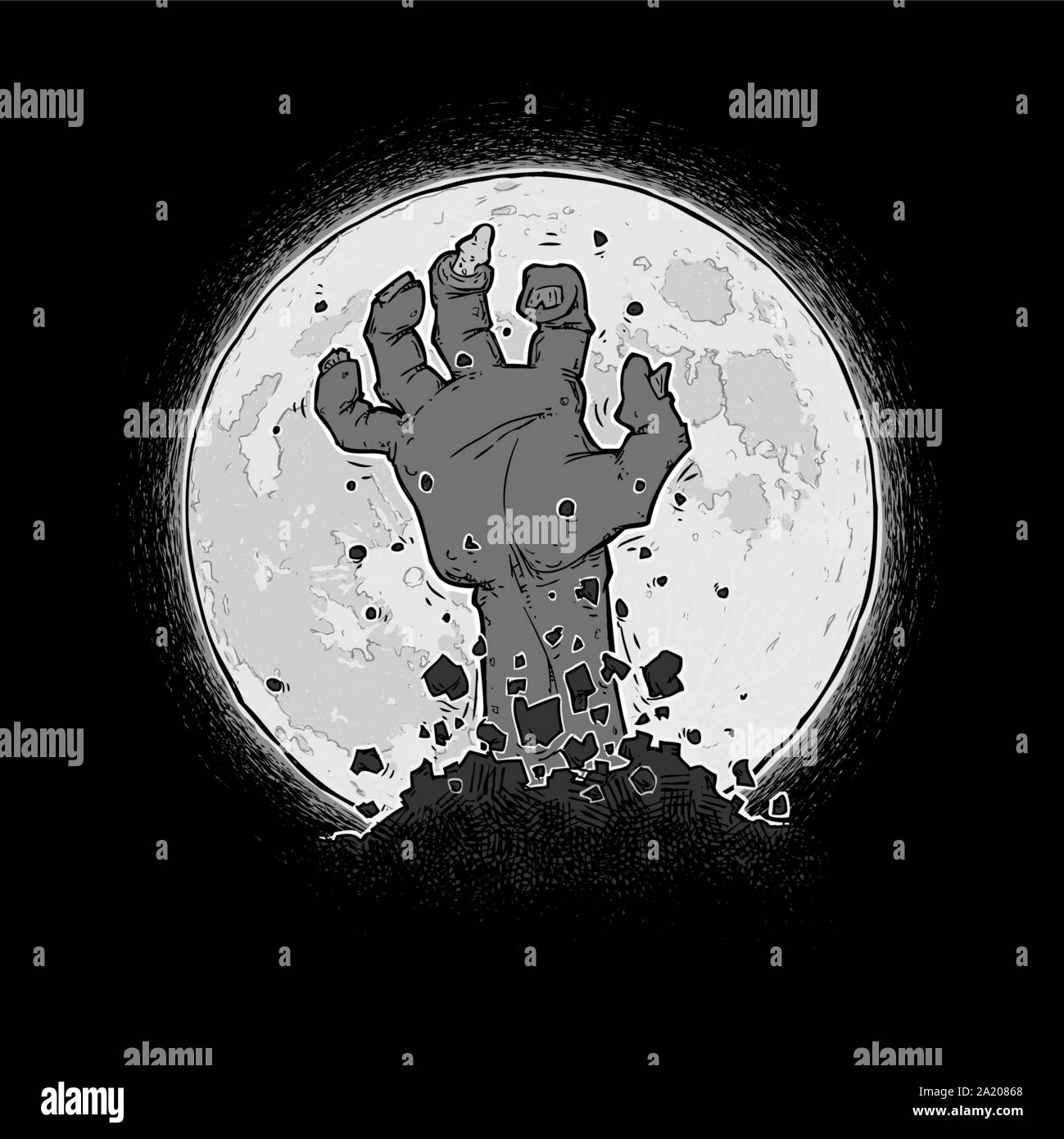 Braking ground Stock Vector Images - Alamy