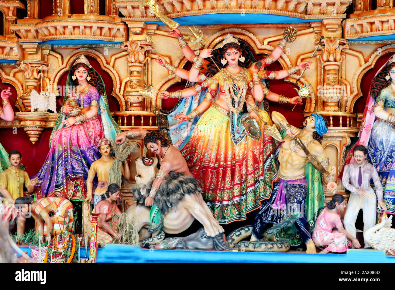 Durga Puja is the greatest festival of India. Durga puja festival ...
