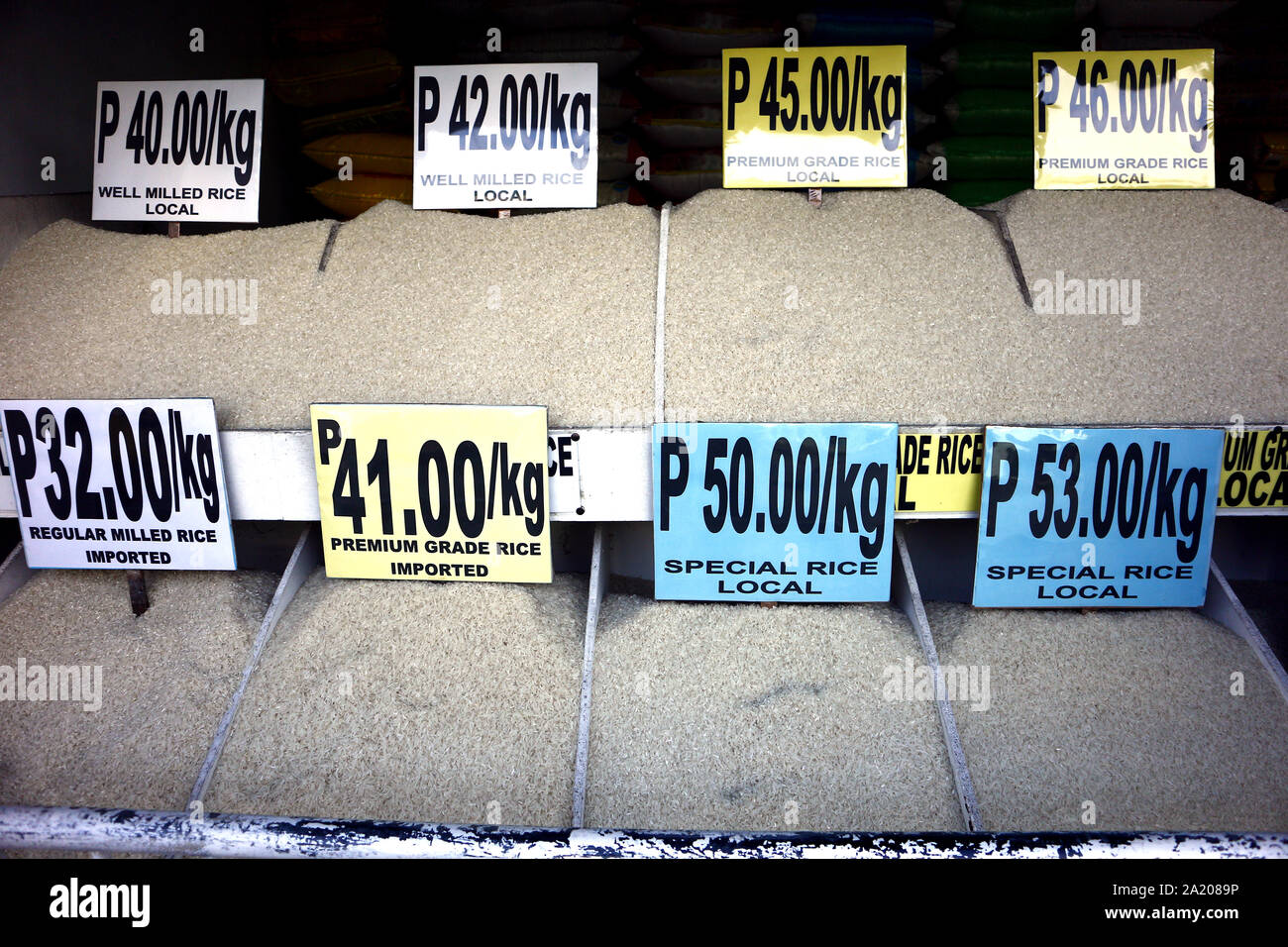 Rice Store High Resolution Stock Photography and Images - Alamy
