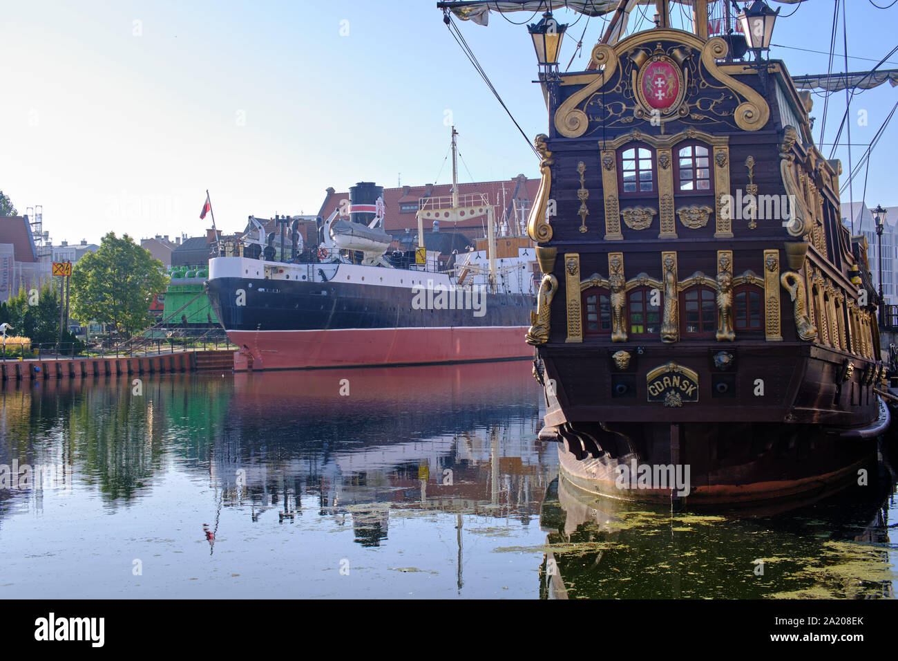 Impressions from Gdańsk (Danzig in German) a port city on the Baltic ...