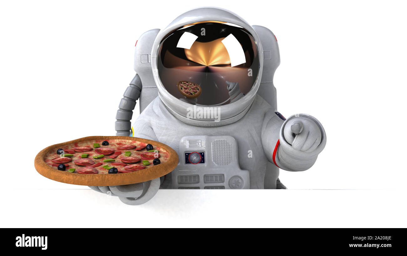Astronaut Food Pizza