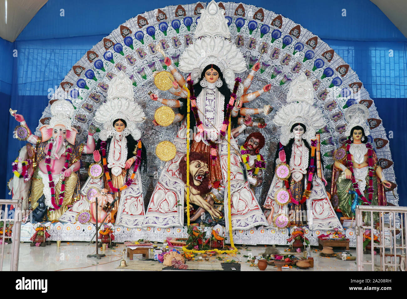 Durga Puja is the greatest festival of India. Durga puja festival ...
