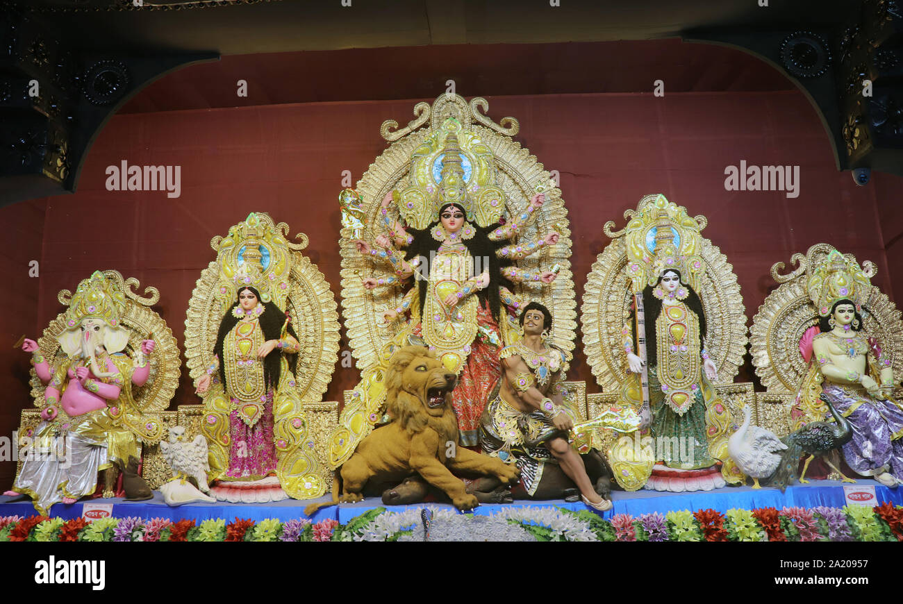 Durga Puja is the greatest festival of India. Durga puja festival ...