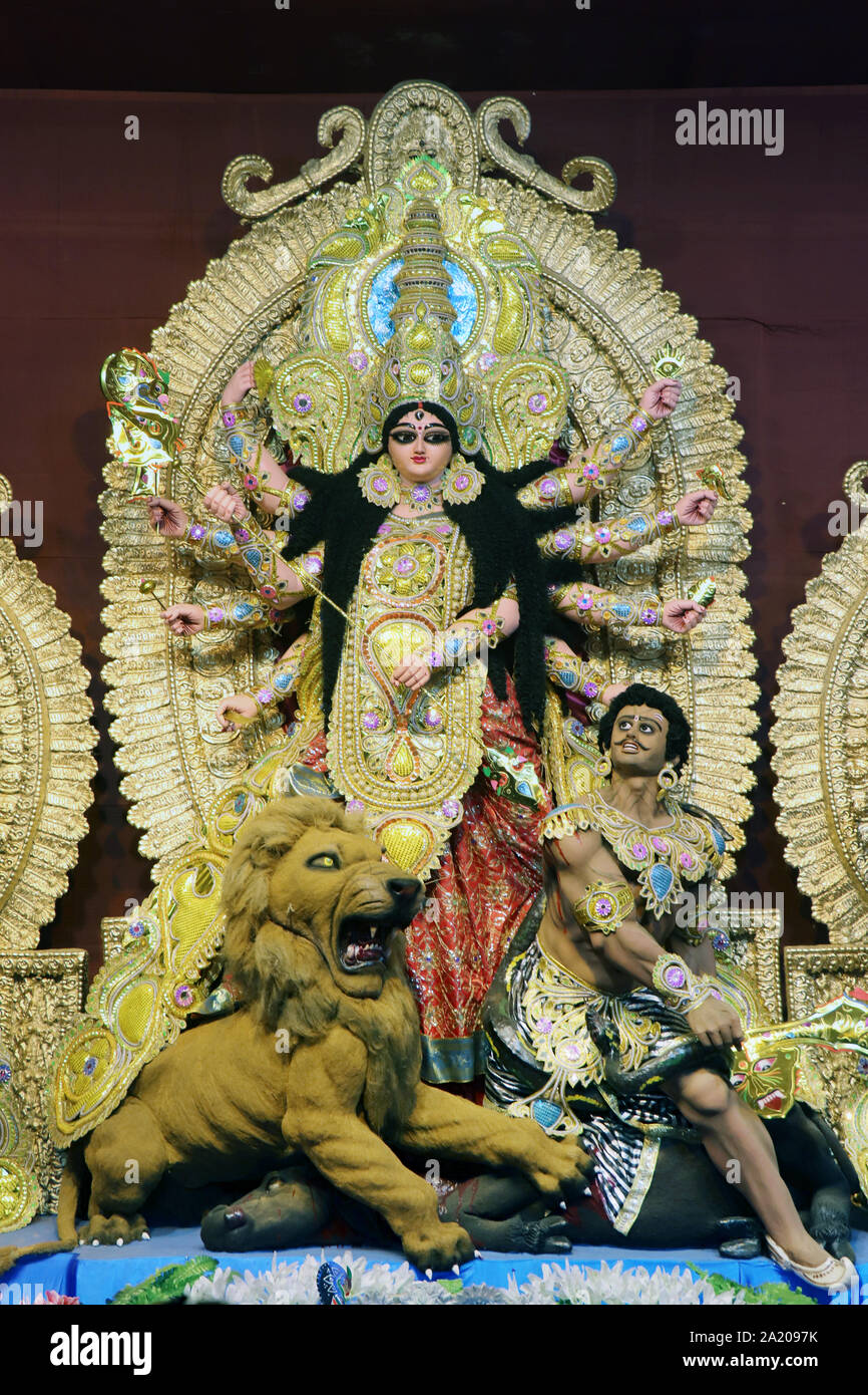 Durga Puja is the greatest festival of India. Durga puja festival ...
