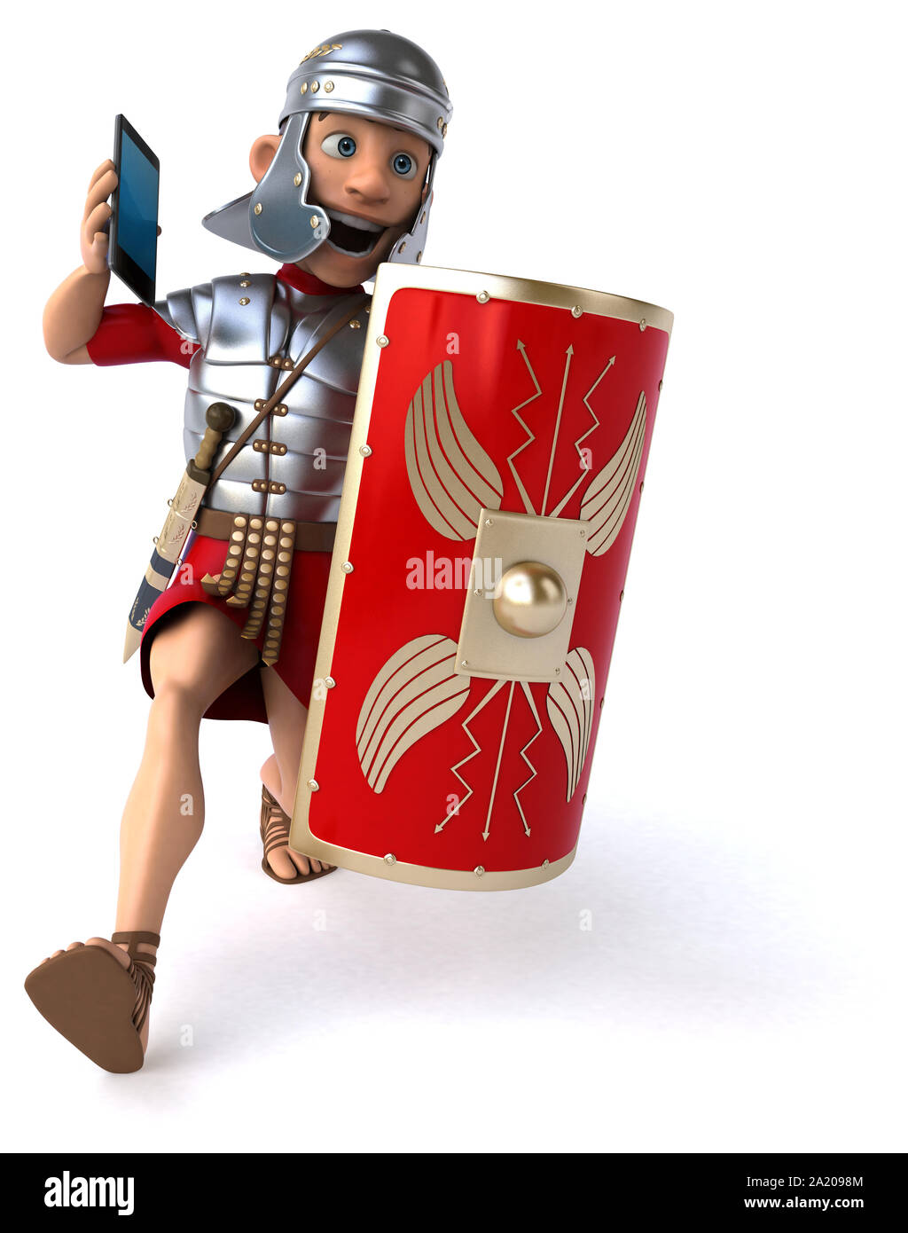 Fun roman soldier 3d hi-res stock photography and images - Alamy