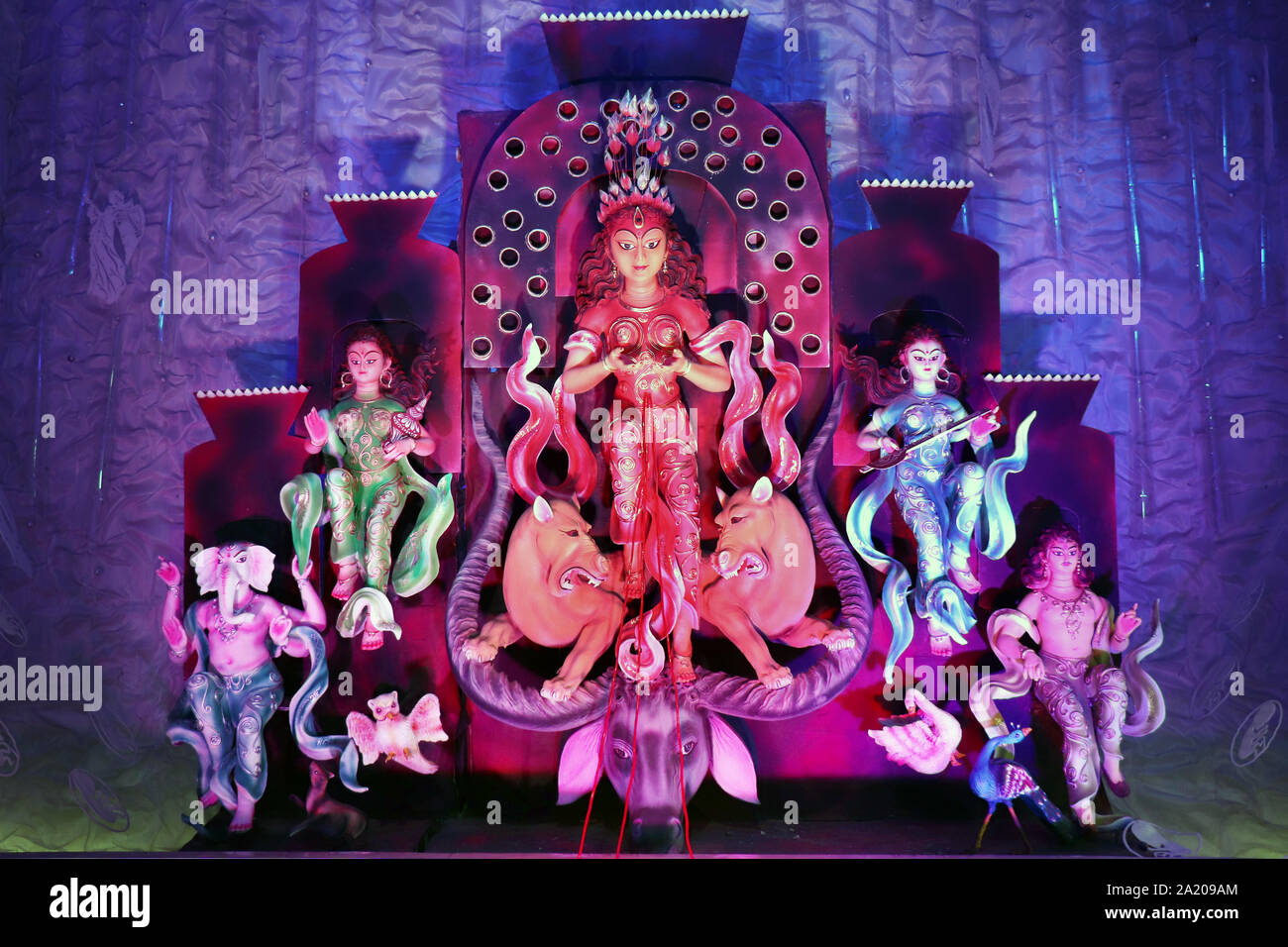 Durga Puja is the greatest festival of India. Durga puja festival ...